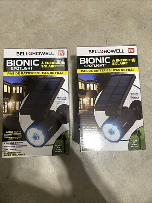 Bionic Spotlight Deluxe LED Solar Lights price for 2 pieces | eBay