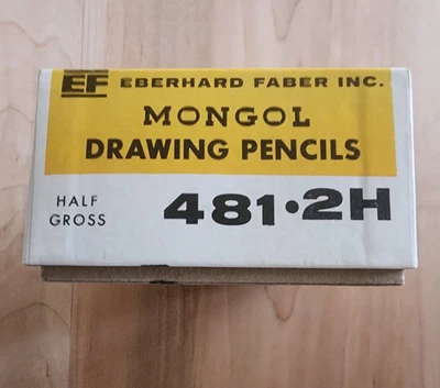 Vintage NOS Half Gross Box Of Eberhard Faber | Grelly USA