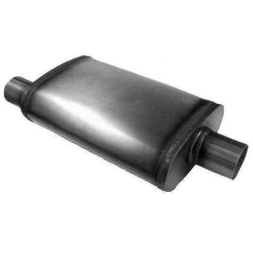Jones Exhaust 4" x 9" x 18" Universal Max Flow Oval Muffler 2.25" IN ...