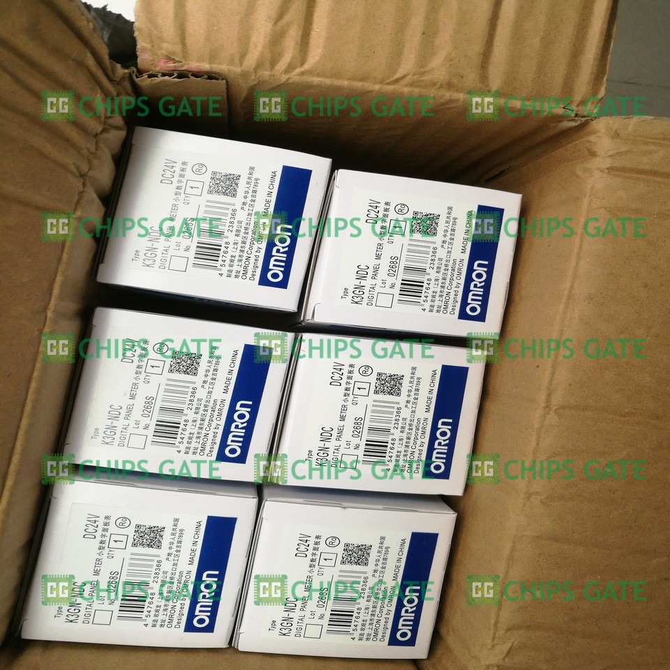 1PCS OMRON Digital Panel Meter K3GN-NDC 24VDC Brand NEW IN BOX K3GNNDC ...