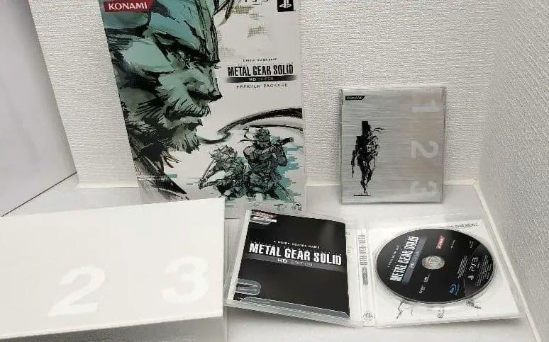 Metal Gear Solid HD Premium PS3 Japan NTSC-J Limited Classic Video Game ...