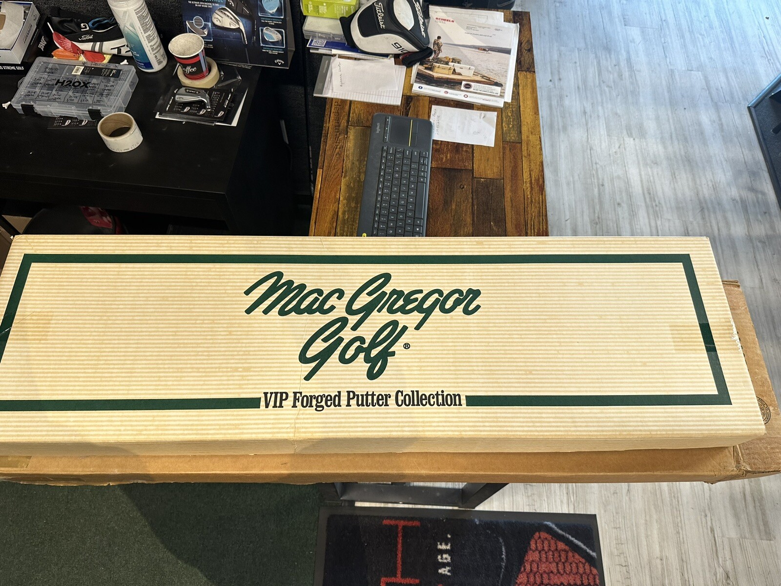 Rare MacGregor VIP TFP Putter Set In original Box #169/1000 | eBay