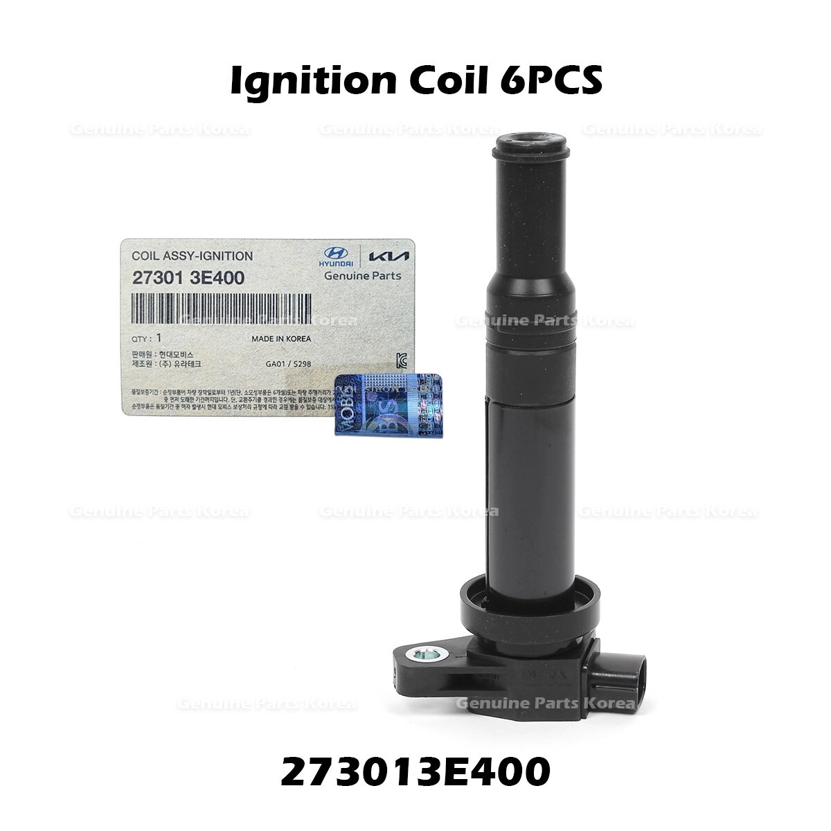 ⭐Genuine⭐ Ignition Coil 6PCS 273013E400 for Hyundai Santa Fe Kia Optima ...