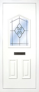 PVC uPVC White Full Door Panel 20mm 24mm 28mm 790mm x 1930mm Moy BL08 ...
