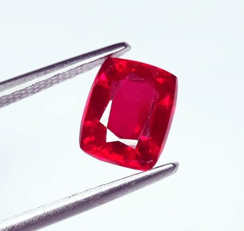 Natural Red Ruby 3.17 Ct Untreated Loose Certified Gem Gemstone Cushion Cut Ruby | eBay
