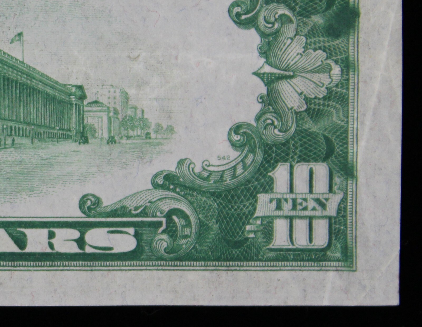 $10 1934A Mule Federal Reserve Note G67268323A series A bp542 ten ...