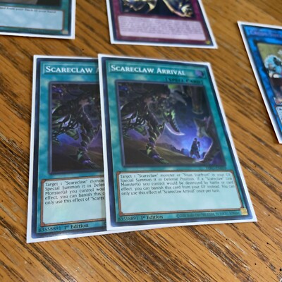 Yu-Gi-Oh! TCG Scareclaw Arrival Dimension Force DIFO-EN059 1st Edition ...