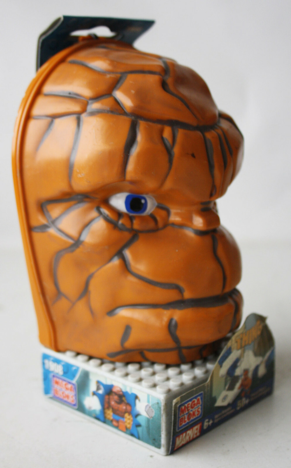 RARE 2004 THE THING HEAD FANTASTIC 4 MEGA BLOKS 1908 MARVEL 50 PCS NEW ...