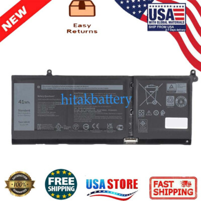 41Wh Battery G91J0 MGCM5 for Dell Latitude 3320 3420 3520 15 3515 3511 ...