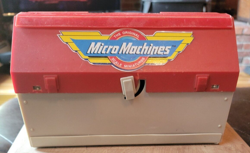 1988 Galoob Micro Machines Super City Toolbox Action Playset Incomplete ...