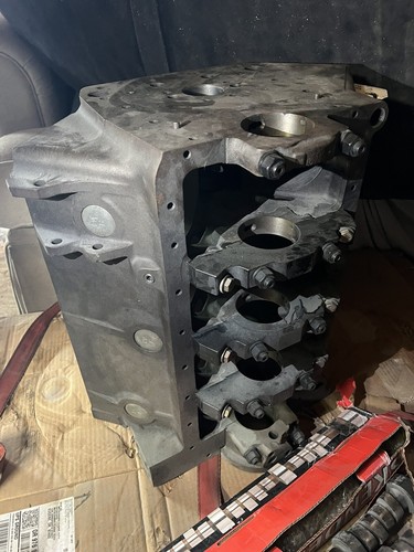 392 Early Hemi Engine Block Ready for Final Hone and Assembly 4 Bolt ...