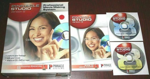 Pinnacle Studio Version 8 Professional Movie Making System Computer Software | eBay
