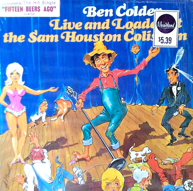 BEN COLDER (SHEB WOOLEY) - LIVE & LOADED AT SAM HOUSTON COLISEUM - MGM ...