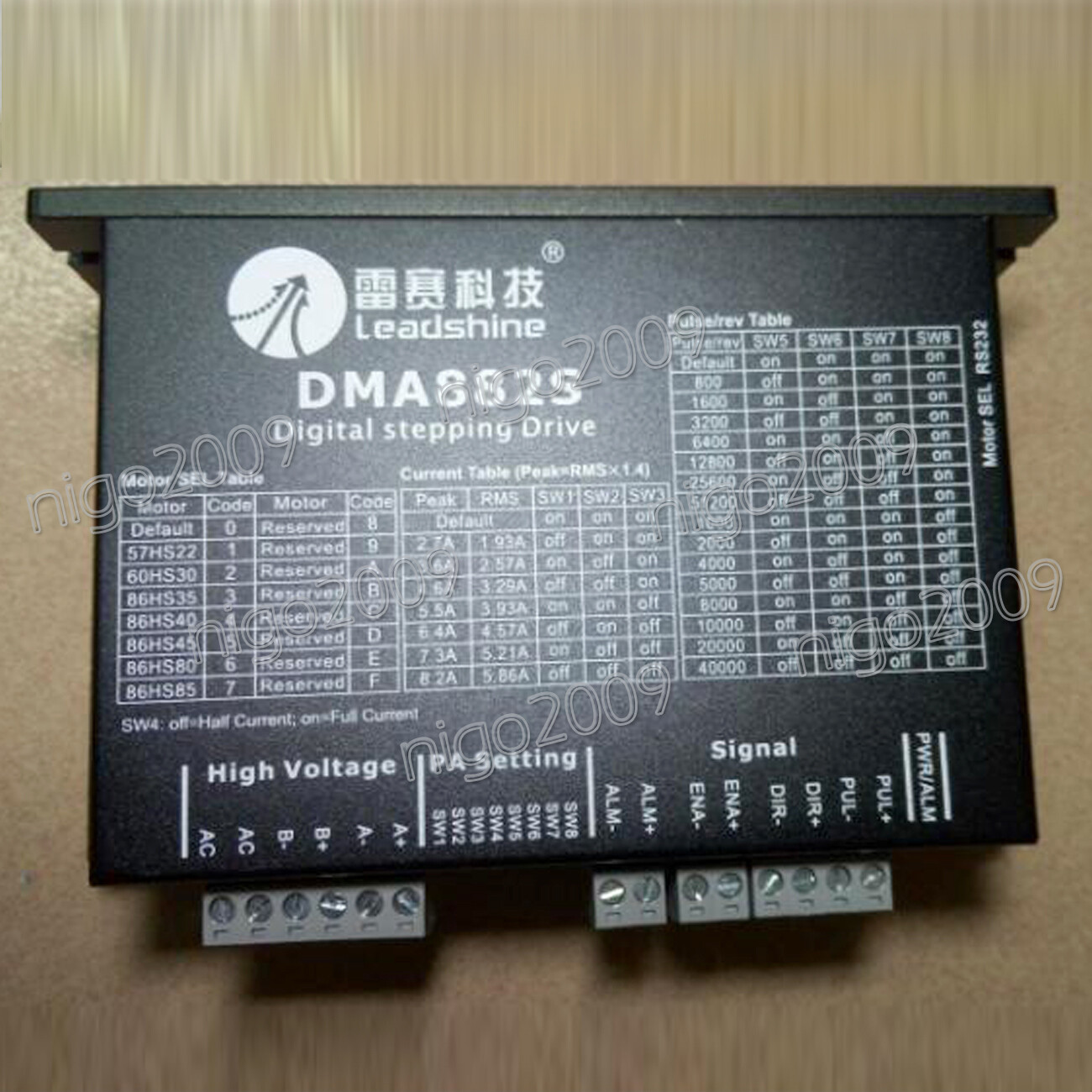 1PC New 2PH 57/86 Stepper Motor Drive Leadshine DMA882S replace AM882H and AM882 | eBay