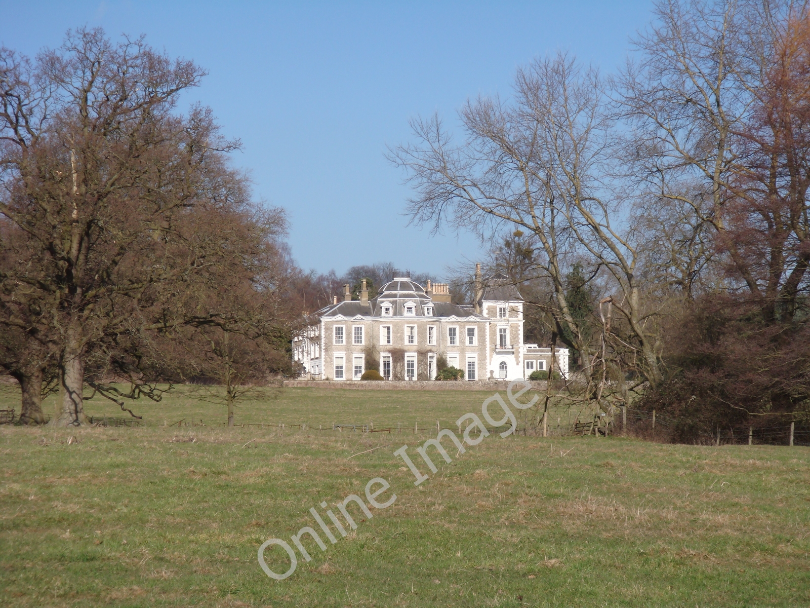 Photo 12x8 Oxen Hoath Gover Hill View from the path through the park ...