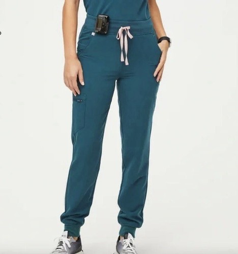 Figs Caribbean Blue Zamora Joggers XL | eBay