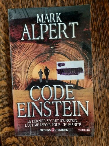 Mark Alpert - Code Einstein / Éditions Gutenberg 2009 | eBay