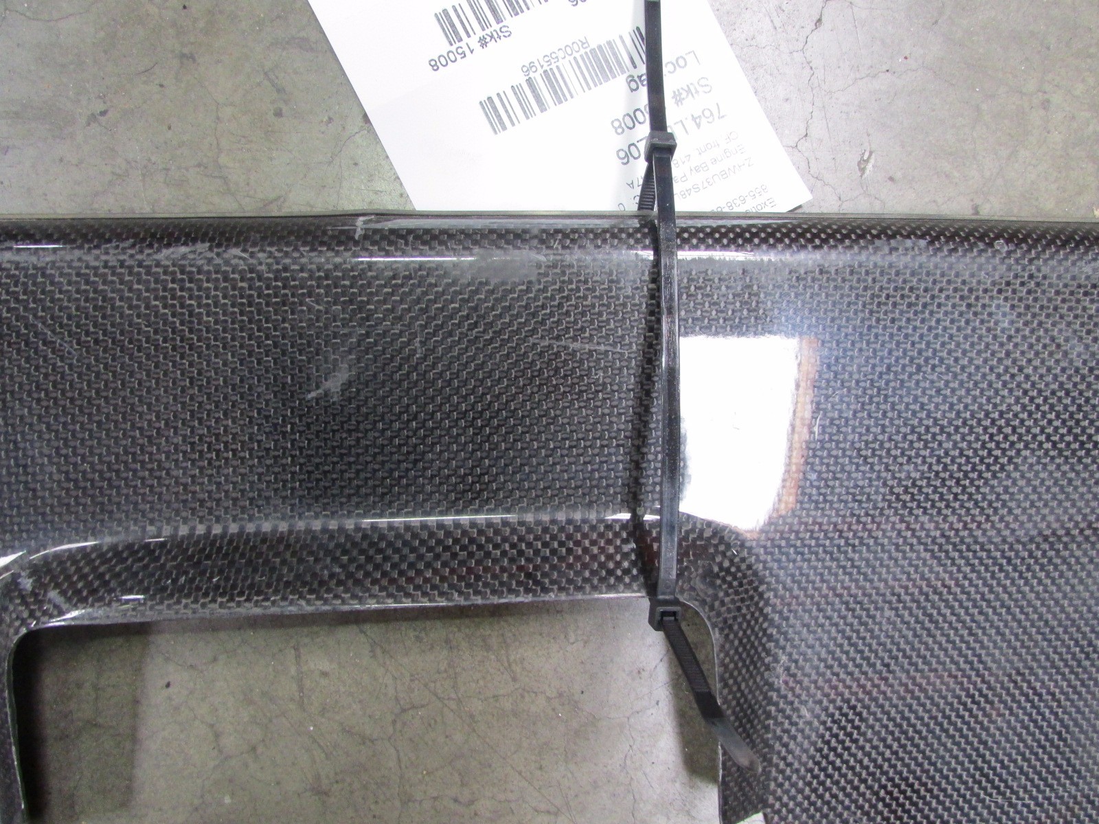 Lamborghini Murcielago LP640, Carbon Fiber Front Engine Bay Panel P/N ...