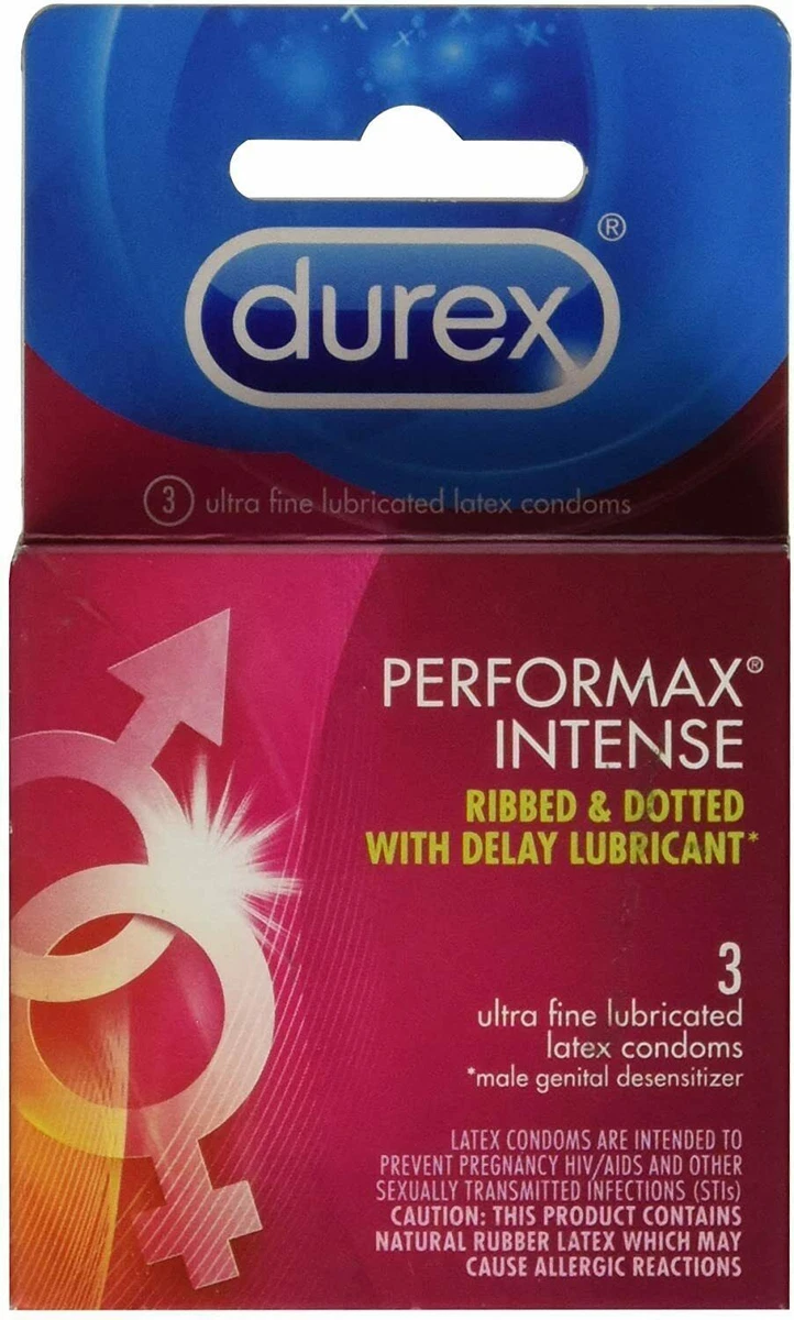 Durex Performax Intense Ribbed Dotted