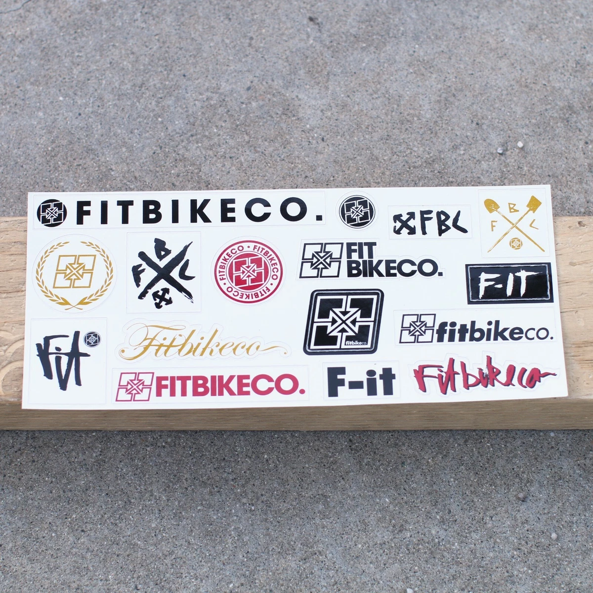 Fit Bike Co Sticker