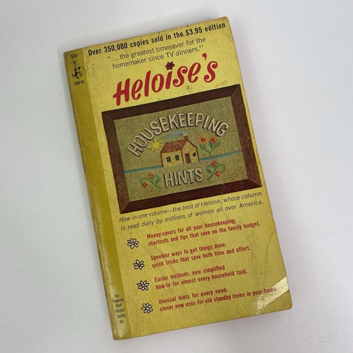 Heloise’s Housekeeping Hints Pocket Book Edition 1965 Illustrated Rare ...