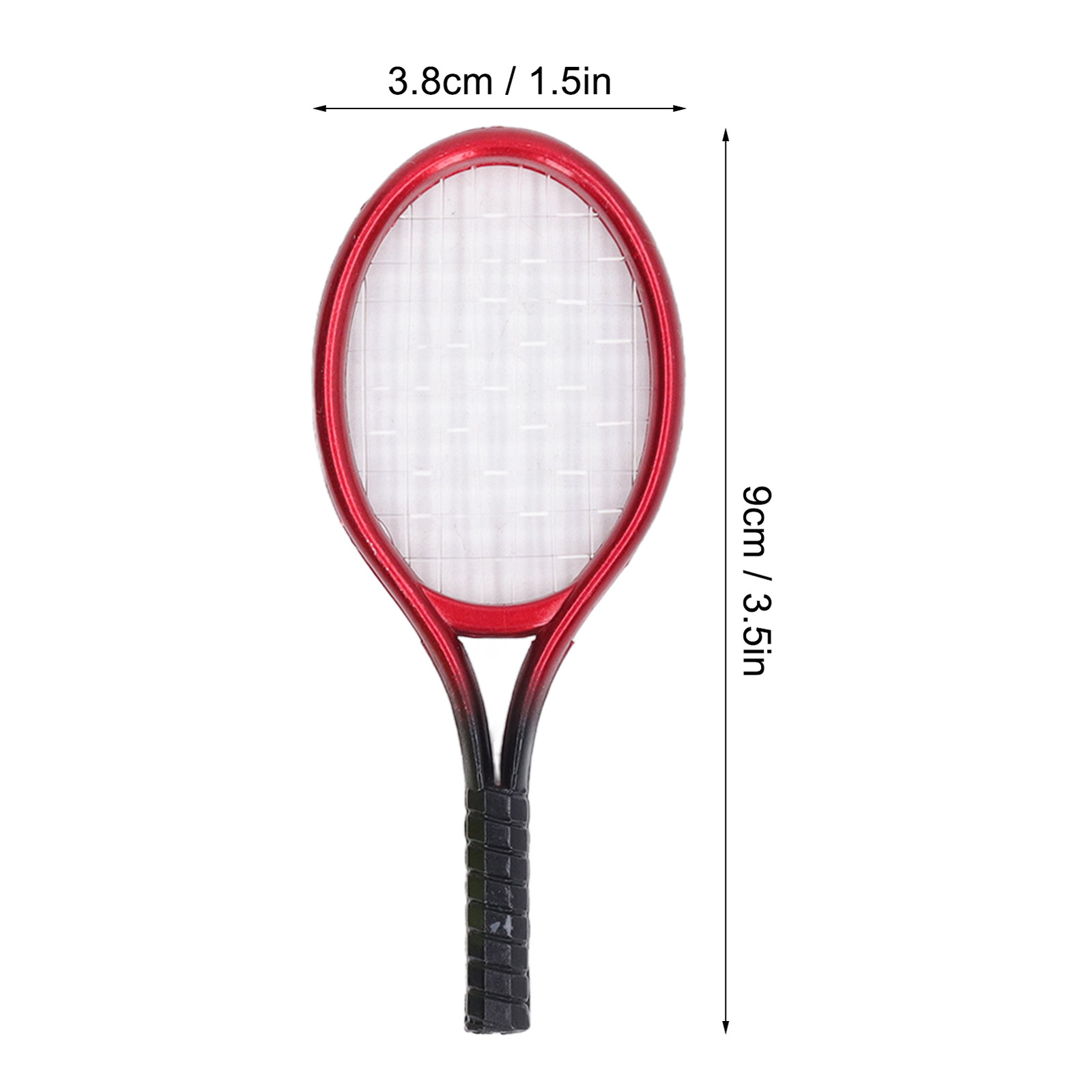4pcs 1:12 Miniature Tennis Racket Ball Set Dollhouse Decoration ...