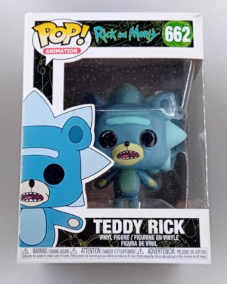 Funko Pop! Figur - Teddy Rick - Rick and Morty - 662 - | eBay.de