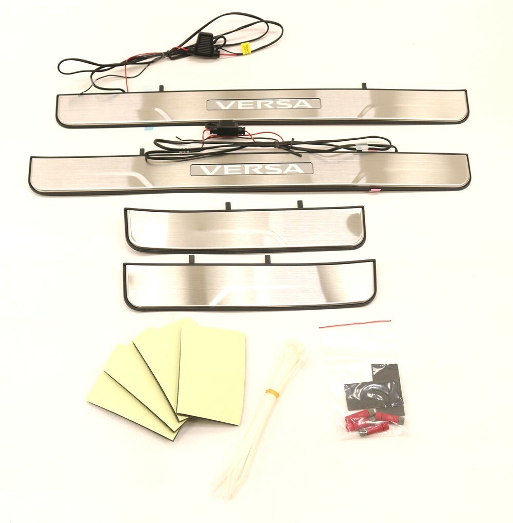 2020 Nissan Versa Genuine Illuminated Kick Plates OEM T99g6-5ee00 for ...