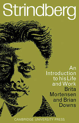 Strindberg by Brian W. Downs, Brita M. E. Mortensen (Paperback, 1965 ...