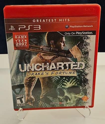Uncharted Drake's Fortune PS3 (PlayStation 3) Greatest Hits - CIB | eBay