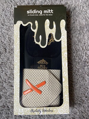 Absolutely Ridiculous Black Binding Bible Sliding Mitt | eBay