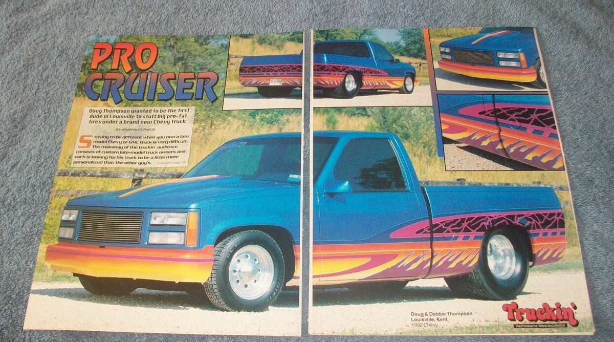 1992 Chevy Stepside 1992 Chevrolet CK 1500 Series 4WD Extended Cab SB