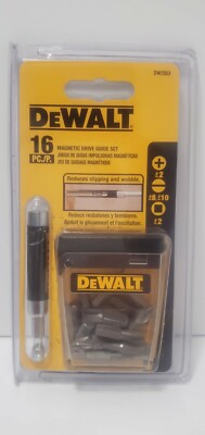 DeWalt 16-Piece Magnetic Drive Guide Screwdriver Bit Set - DW2053 Brand ...