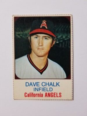 DAVE CHALK 1975 HOSTESS BASEBALL CARD #46 CALIFORNIA ANGELS | eBay