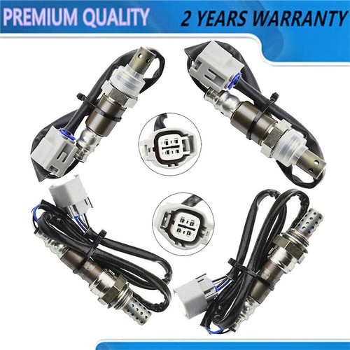 For 2006-2008 Jaguar S-Type 3.0L V6,4.2L V8 4PCS Oxygen O2 Sensor Upper ...