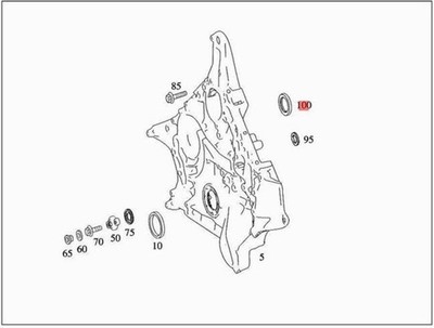 Genuine MERCEDES Sealing ring 2729970045 | eBay