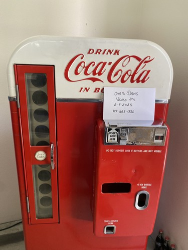 Coke Coca Cola Machine Vendo 81 VMC Vintage Antique Pepsi Dr Pepper ...