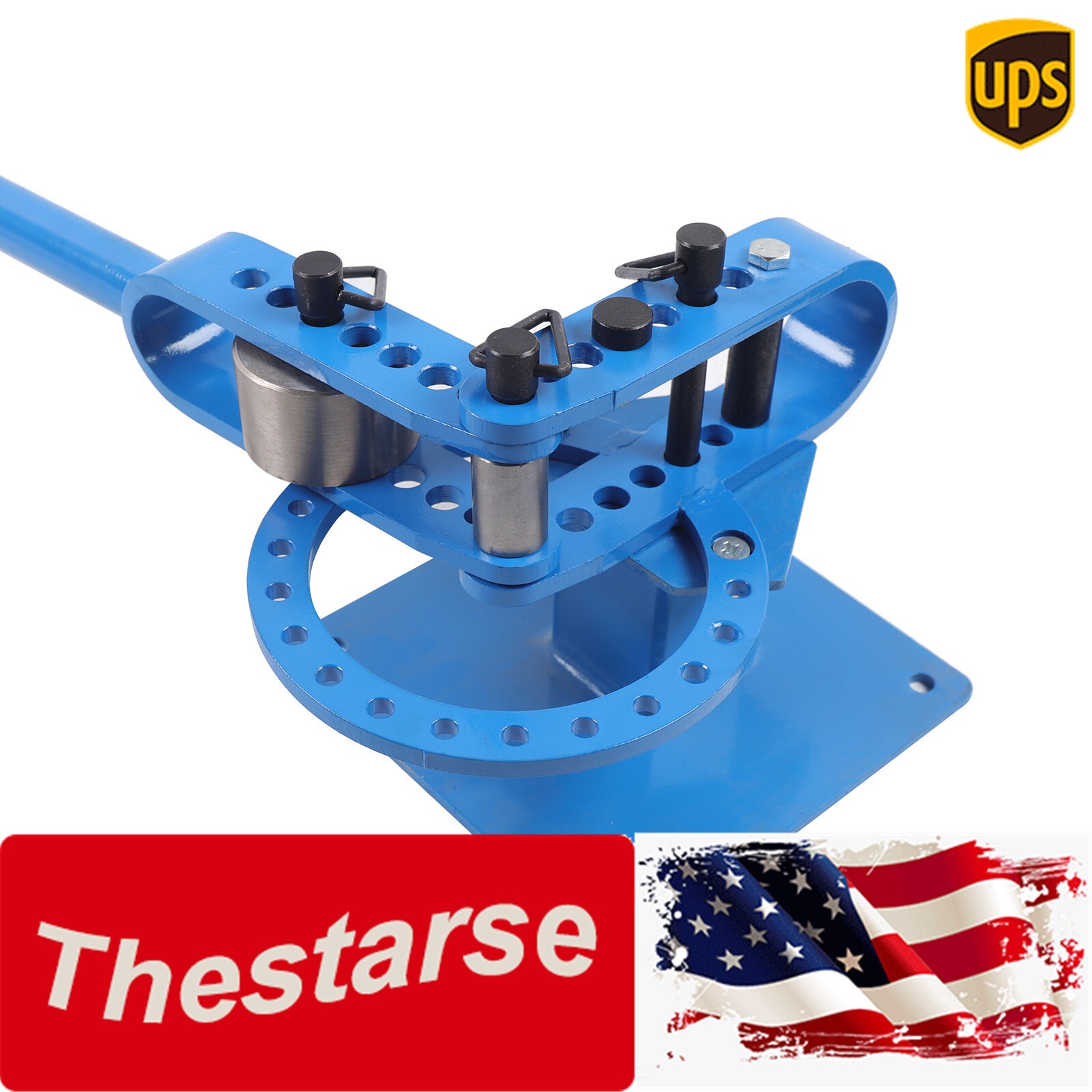 1-3" 7 Dies Metal Square Round Bar Bend Manual Metal Pipe Tube Steel ...