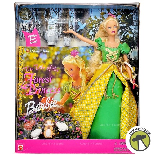 Barbie Tale of The Forest Princess Golden Books 2000 Mattel 29458 | eBay