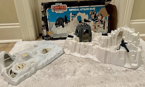 Kenner Star Wars Vintage Hoth Imperial Attack Base and Incomplete Hoth ...
