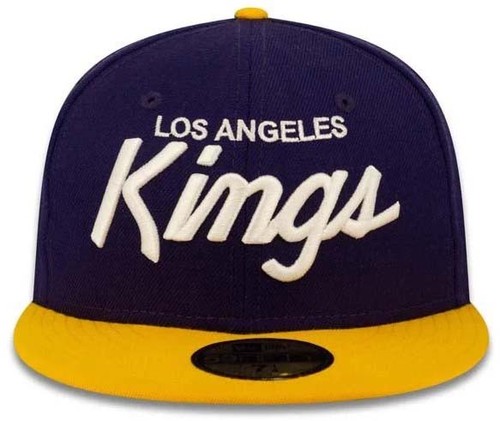 NWT Authentic NHL New Era Los Angeles Kings Script Lakers 59Fifty ...