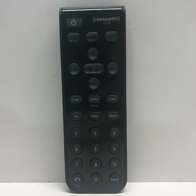 SiriusXM v2.0 XM Sirius Satellite Radio Remote Control Model# XDPR2 ...
