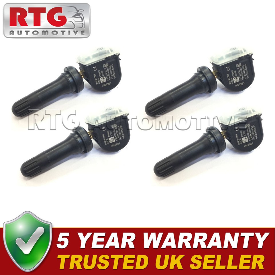 4x Tyre Pressure Monitoring System Sensor TPMS For Ford Focus Mondeo ...