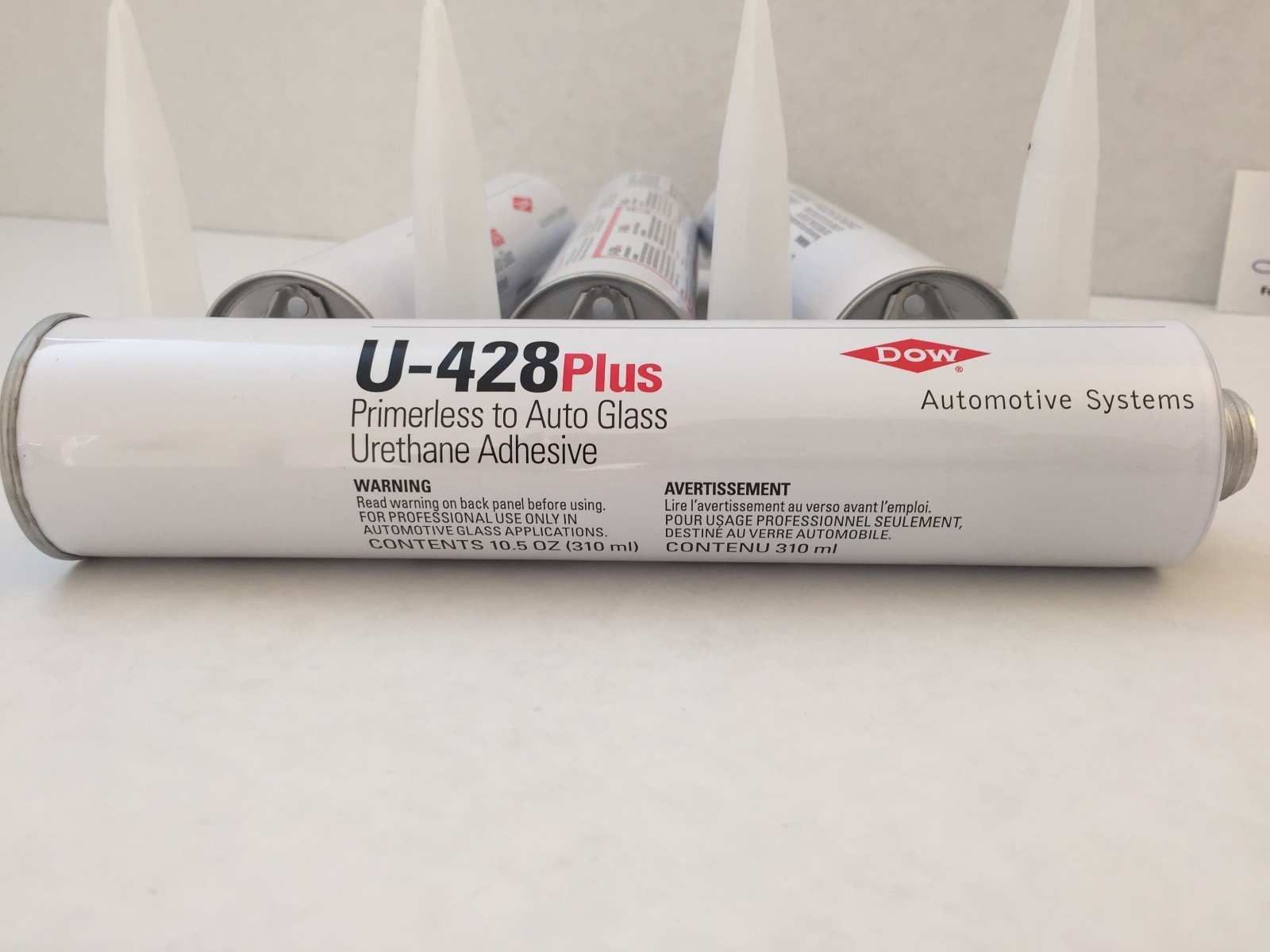 4 DOW U-428+ Auto Glass Windshield Urethane Primerless Adhesive Glue ...