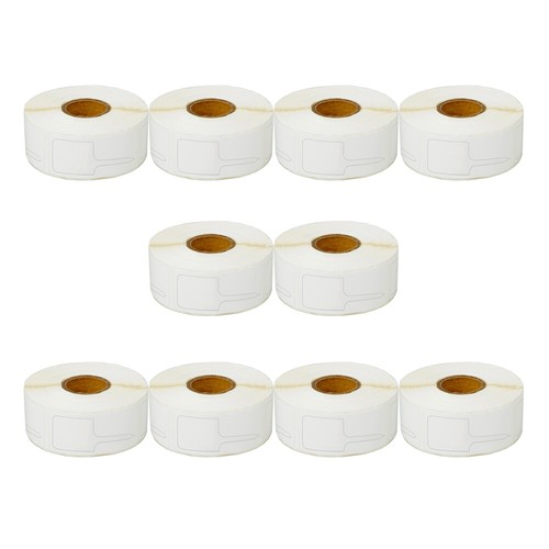 10 Rolls Jewelry Rat-Tail Style PriceTag Labels 30373 for Dymo ...
