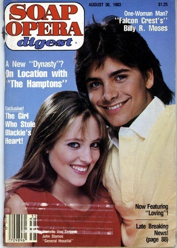 SOAP OPERA DIGEST Aug 30, 1983 John Stamos Danielle Von Zerneck General ...