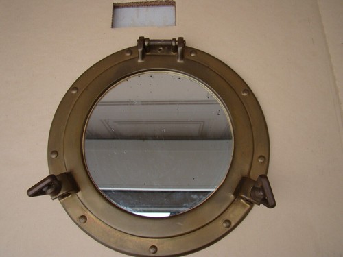 Antique Brass Finish 12 Port Hole Nautical Maritime Ship Window Round ...