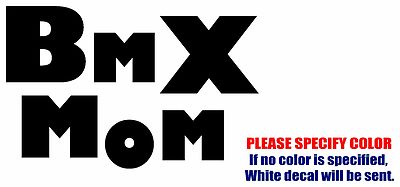BMX MOM JDM Funny Vinyl Decal Sticker Car Window Bumper Wall laptop ...
