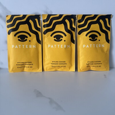 3PC Pattern Hair Styling Custard Define & Shine Sample Pack 52ml/1.75oz ...