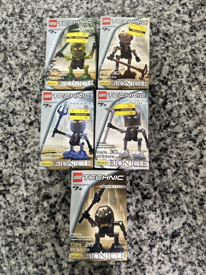 8541, 8542, 8543, 8544, 8545 : LEGO Kabaya Bionicle 5-Pack | eBay